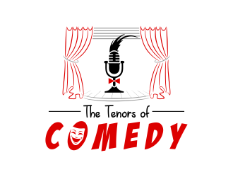 The Tenors of Comedy Logo Design - 48hourslogo