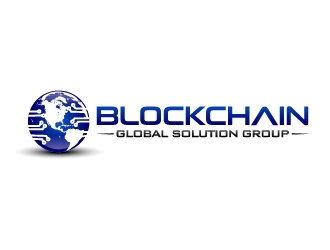 blockchain global solution group Logo Design - 48hourslogo