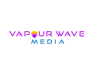 Vapour Wave Media Logo Design - 48hourslogo