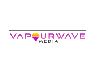 Vapour Wave Media Logo Design - 48hourslogo