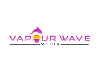 Vapour Wave Media Logo Design - 48hourslogo