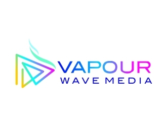 Vapour Wave Media Logo Design - 48hourslogo