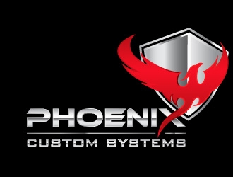 phoenix custom systems Logo Design - 48hourslogo