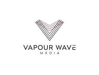 Vapour Wave Media Logo Design - 48hourslogo