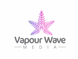 Vapour Wave Media Logo Design - 48hourslogo