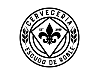 Cervecería Escudo de Roble Logo Design - 48hourslogo