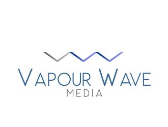 Vapour Wave Media Logo Design - 48hourslogo