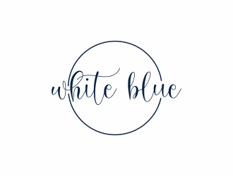 white blue Logo Design - 48hourslogo