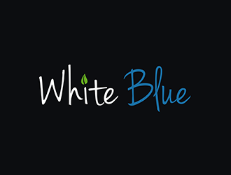 white blue Logo Design - 48hourslogo