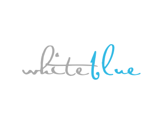 white blue Logo Design - 48hourslogo