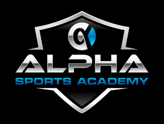 Alpha Sports Academy Logo Design - 48hourslogo