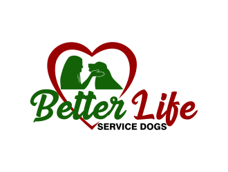 Better Life Service Dogs Logo Design - 48hourslogo