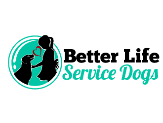Better Life Service Dogs Logo Design - 48hourslogo