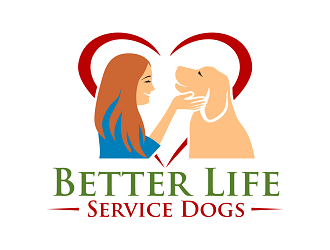 Better Life Service Dogs Logo Design - 48hourslogo