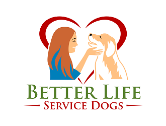 Better Life Service Dogs Logo Design - 48hourslogo