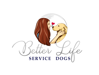Better Life Service Dogs Logo Design - 48hourslogo