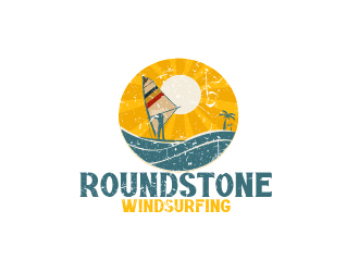 Roundstone Windsurfing Logo Design - 48hourslogo
