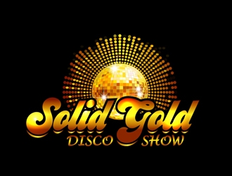 SOLID GOLD DISCO SHOW Logo Design - 48hourslogo