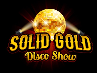 SOLID GOLD DISCO SHOW Logo Design - 48hourslogo