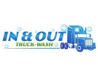 In & Out Truck-Wash Logo Design - 48hourslogo