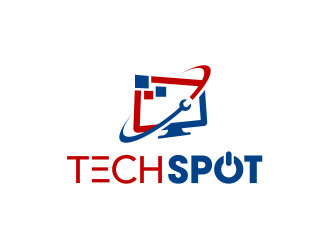 Tech Spot Logo Design - 48hourslogo