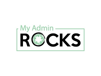 My Admin Rocks Logo Design - 48hourslogo