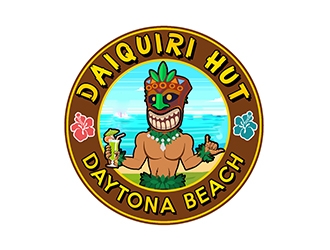 Daiquiri Hut Logo Design - 48hourslogo