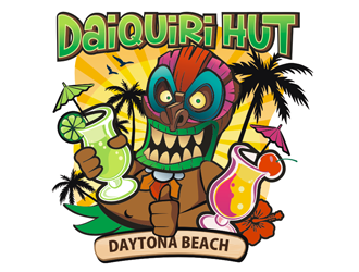 Daiquiri Hut Logo Design - 48hourslogo