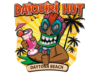 Daiquiri Hut Logo Design - 48hourslogo