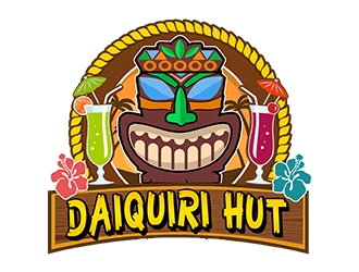 Daiquiri Hut Logo Design - 48hourslogo