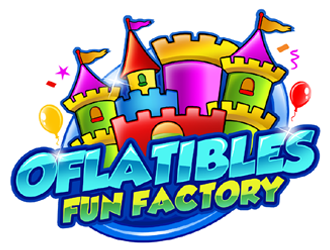 OFLATIBLES FUN FACTORY Logo Design - 48hourslogo