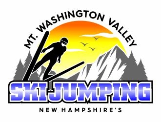 Mount Washington Valley Ski Jumping Logo Design - 48hourslogo