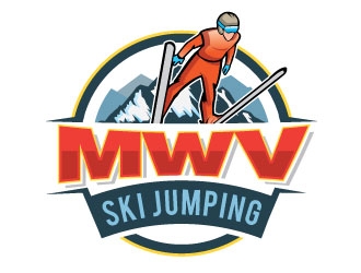 Mount Washington Valley Ski Jumping Logo Design - 48hourslogo