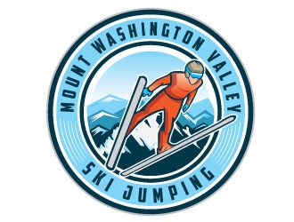 Mount Washington Valley Ski Jumping Logo Design - 48hourslogo