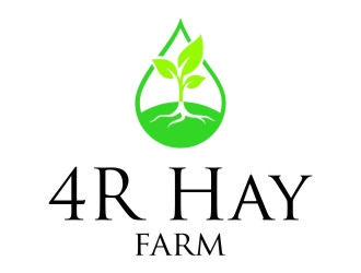 4R Hay Farm Logo Design - 48hourslogo