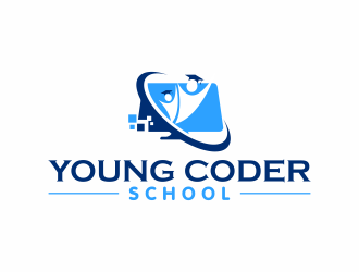 Young Coder School Logo Design - 48hourslogo