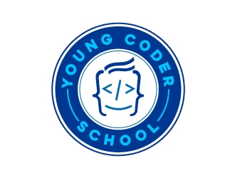 Young Coder School Logo Design - 48hourslogo