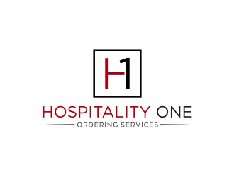 H1 Hospitality One Ordering Services Logo Design - 48hourslogo