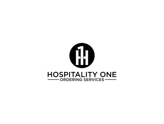 H1 Hospitality One Ordering Services Logo Design - 48hourslogo