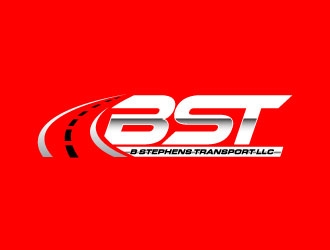 B Stephens Transport LLC Logo Design - 48hourslogo