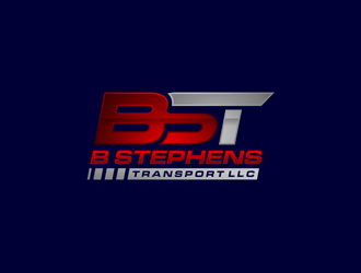 B Stephens Transport LLC Logo Design - 48hourslogo