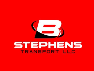 B Stephens Transport LLC Logo Design - 48hourslogo