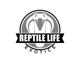 Reptile Life Exotics logo design - 48hourslogo.com