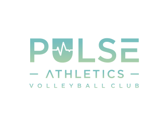 Pulse Athletics Volleyball Club Logo Design - 48hourslogo