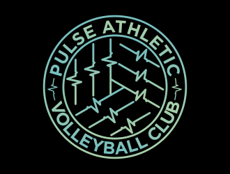 Pulse Athletics Volleyball Club Logo Design - 48hourslogo
