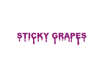 Sticky Grapes Logo Design - 48hourslogo