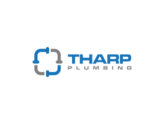 Tharp Plumbing Logo Design - 48hourslogo