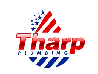 Tharp Plumbing Logo Design - 48hourslogo