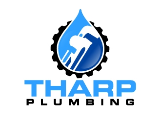 Tharp Plumbing Logo Design - 48hourslogo