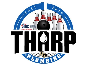 Tharp Plumbing Logo Design - 48hourslogo
